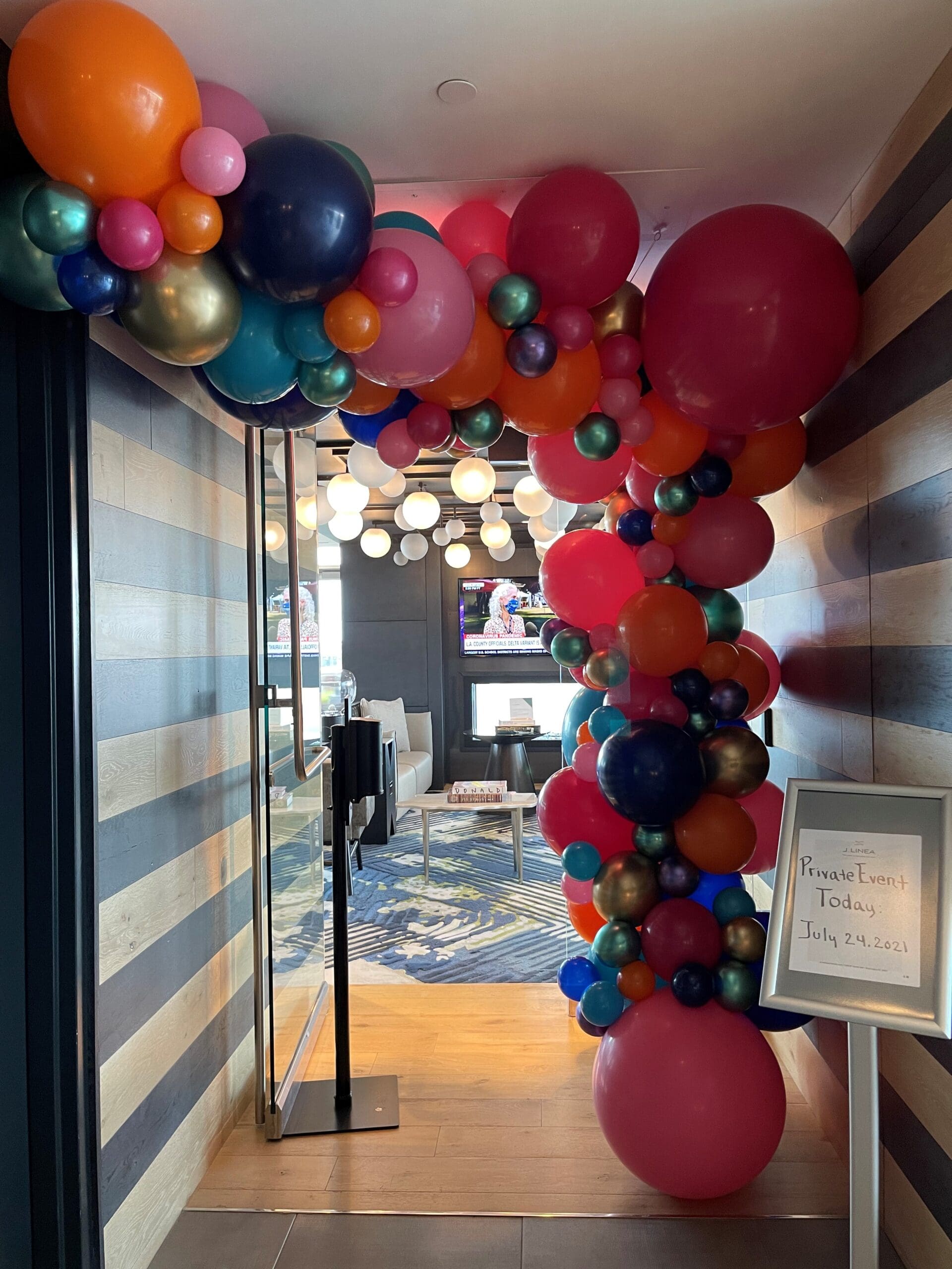 Balloon Garlands in Baltimore, MD, Washington DC | Partistry Events